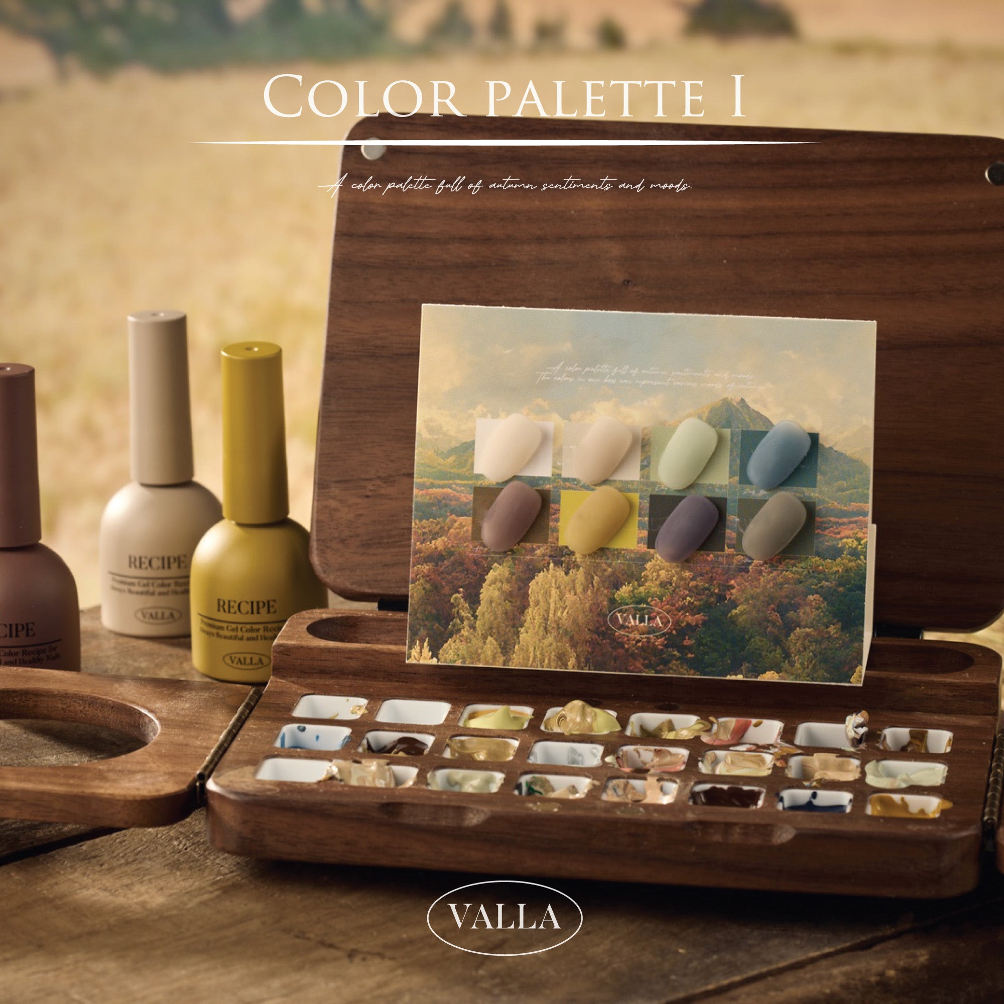 Valla Colour Palette l - Full 8pc Collection/Individual Bottles